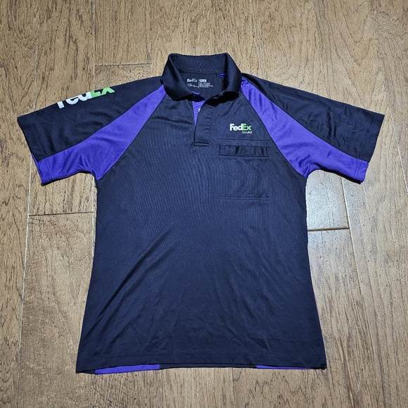stan herman | Shirts | Fedex Ground Uniform Polo Shirt Mens Medium ...